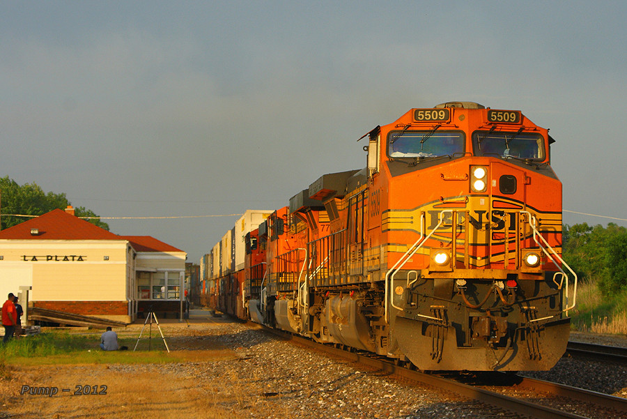 Westbound BNSF Intermodal Train